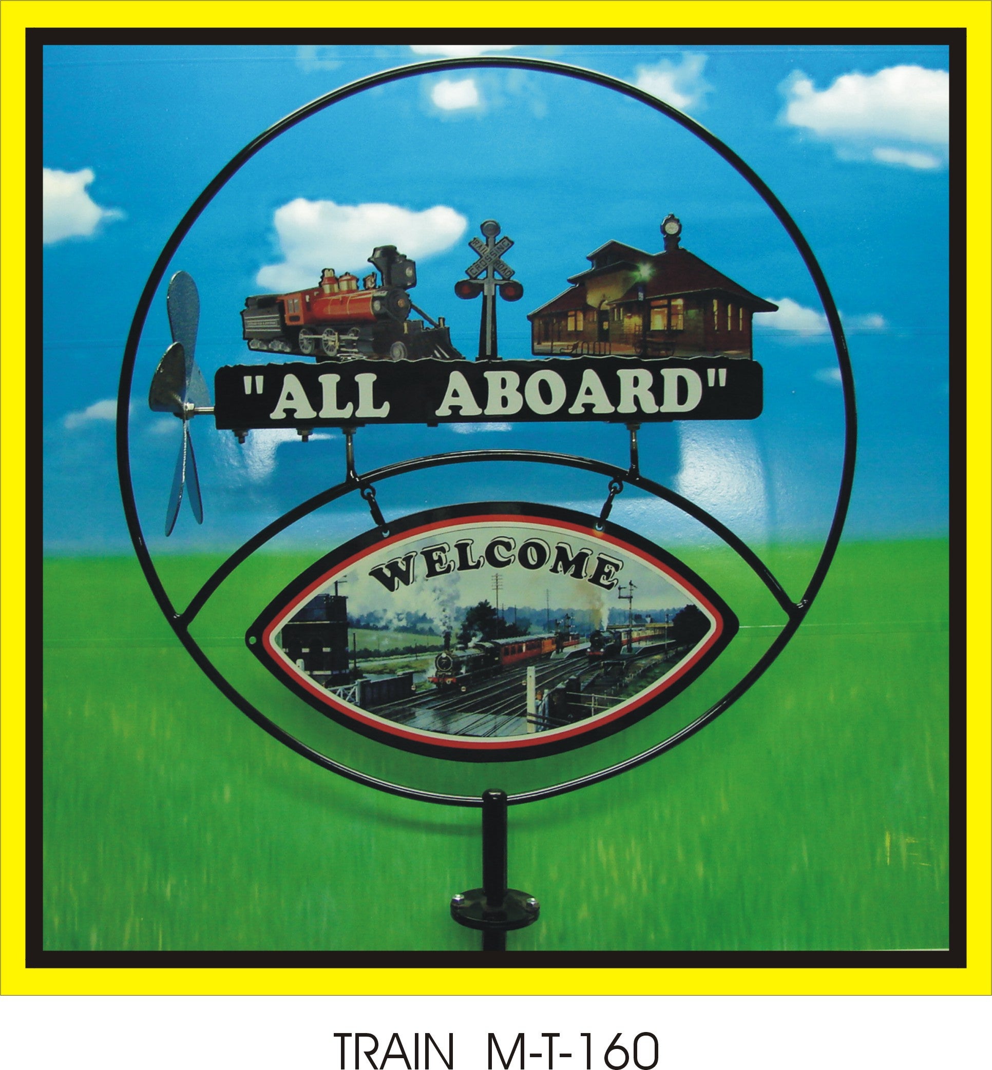 TRAIN "All Aboard" | Metalcraft By K | Metal Art Studio | Perham MN